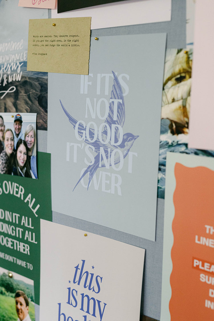 It's Not Over Print – Go and Tell Gals